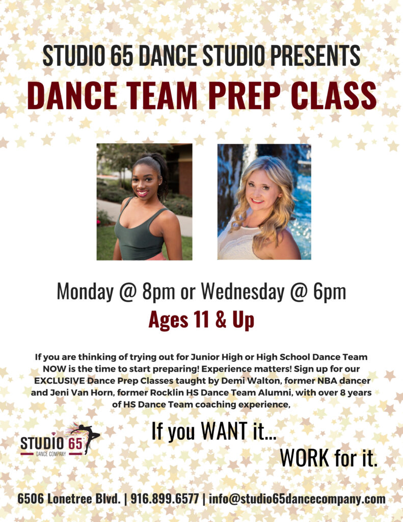 Dance Team Prep – Studio 65 Dance Company