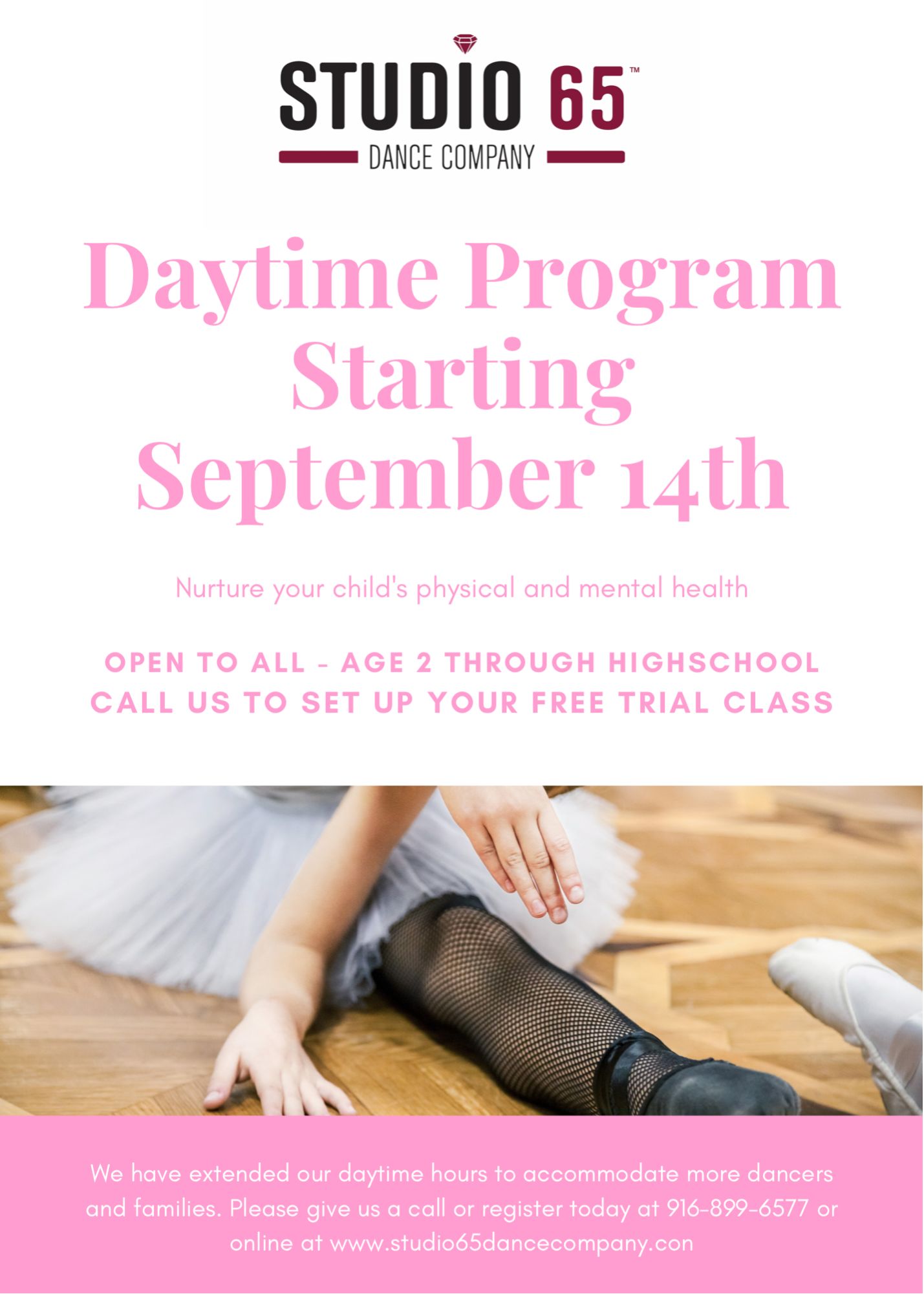 Studio 65 Dance Company – Rocklin's Premiere Dance Studio